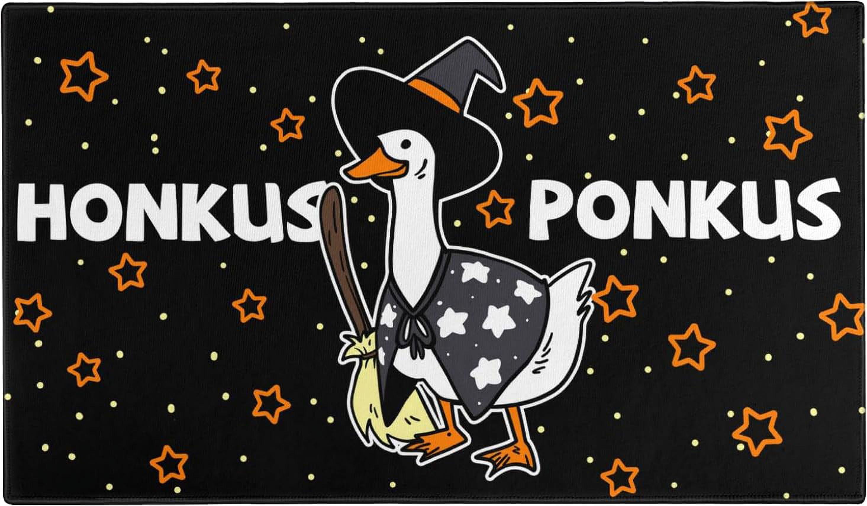 30*17inches Halloween Fall Door Mat,Halloween Goose Witch Mats for ...