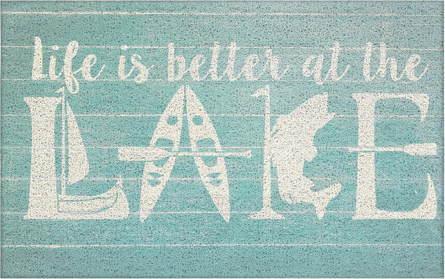 30*17inches Lake House Decor Door Mat - Lake Welcome Mats Entrance ...