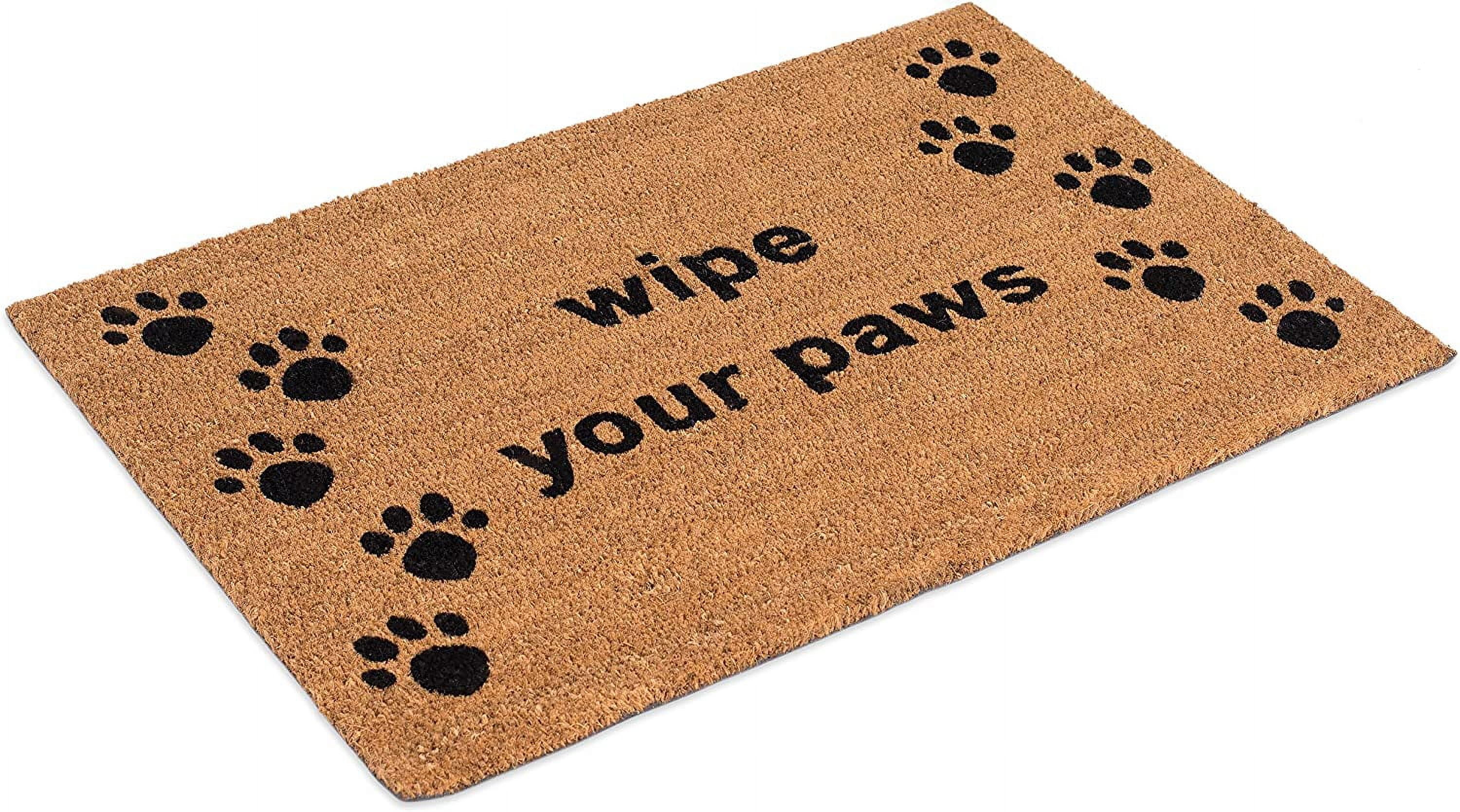 30*17inches Wipe Your Paws Doormat - Welcome Mat for Front Door ...