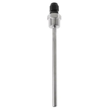 Thermowell Pipe Immersion Well 1/4" ID 9/32" OD 8" Stainless Steel 304 ...