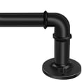 30-240 Inch Wrap Around Curtain Rod 1" Diameter For 30-234 Windows ...