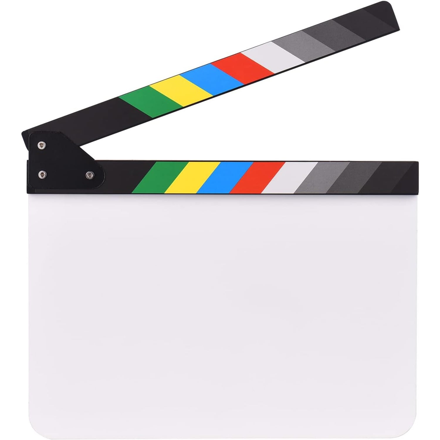30 * 24cm/ 12 * 9in Acrylic Film Clapboard Movie Directors Clapper ...