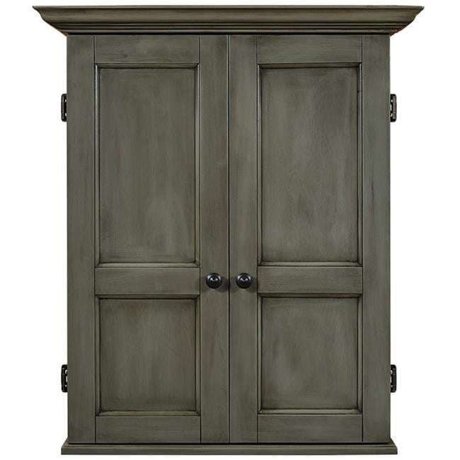 30.25 x 6 x 35 in. Dartboard Square Cabinet, Slate - Walmart.com