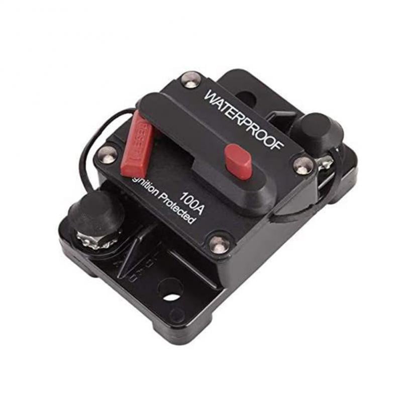 30-300A AMP Circuit Breaker Dual Battery IP67 Waterproof 12V 24V Fuse ...