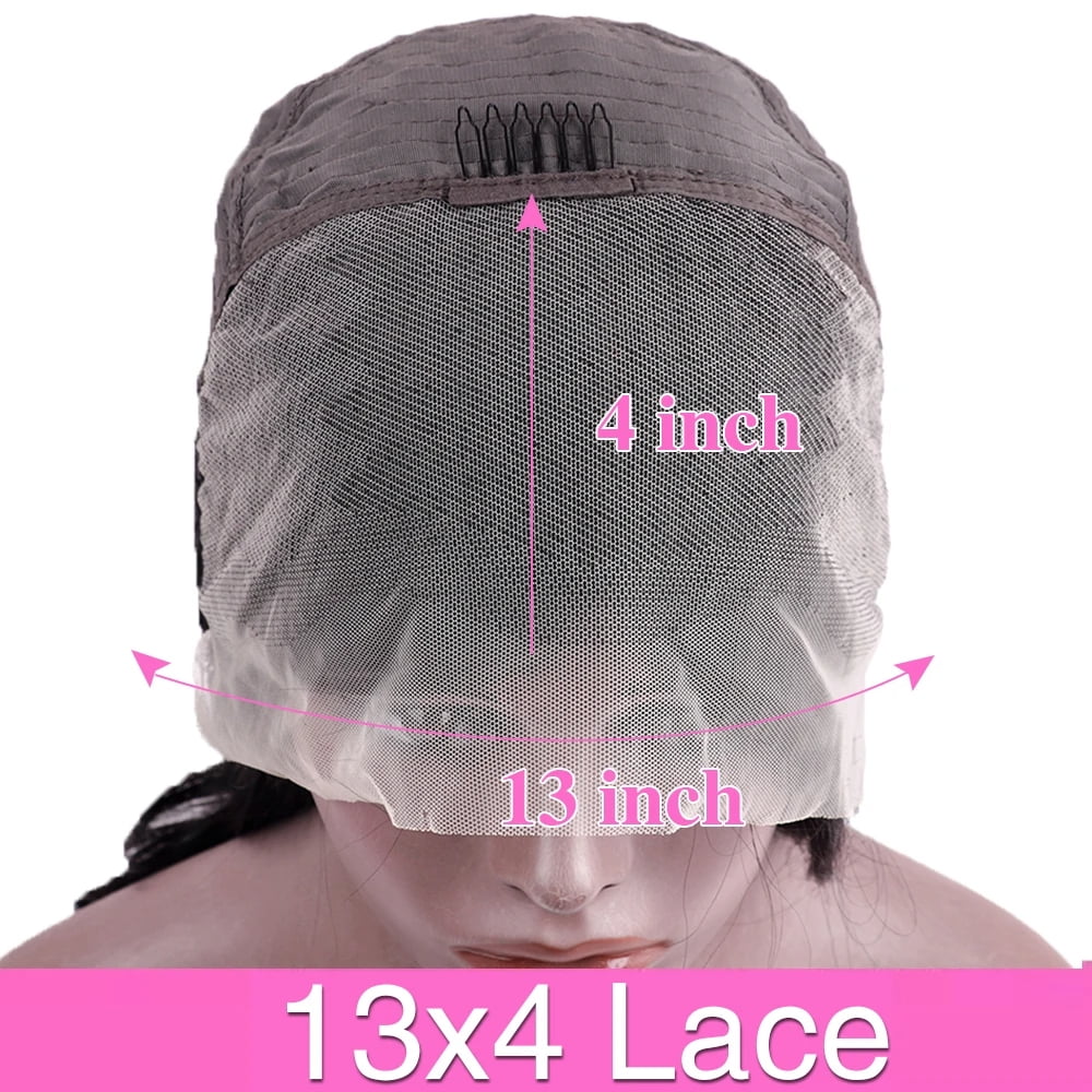 30 38 Inch Body Wave 13x6 HD Lace Frontal Wig Brazilian 13x4 ...