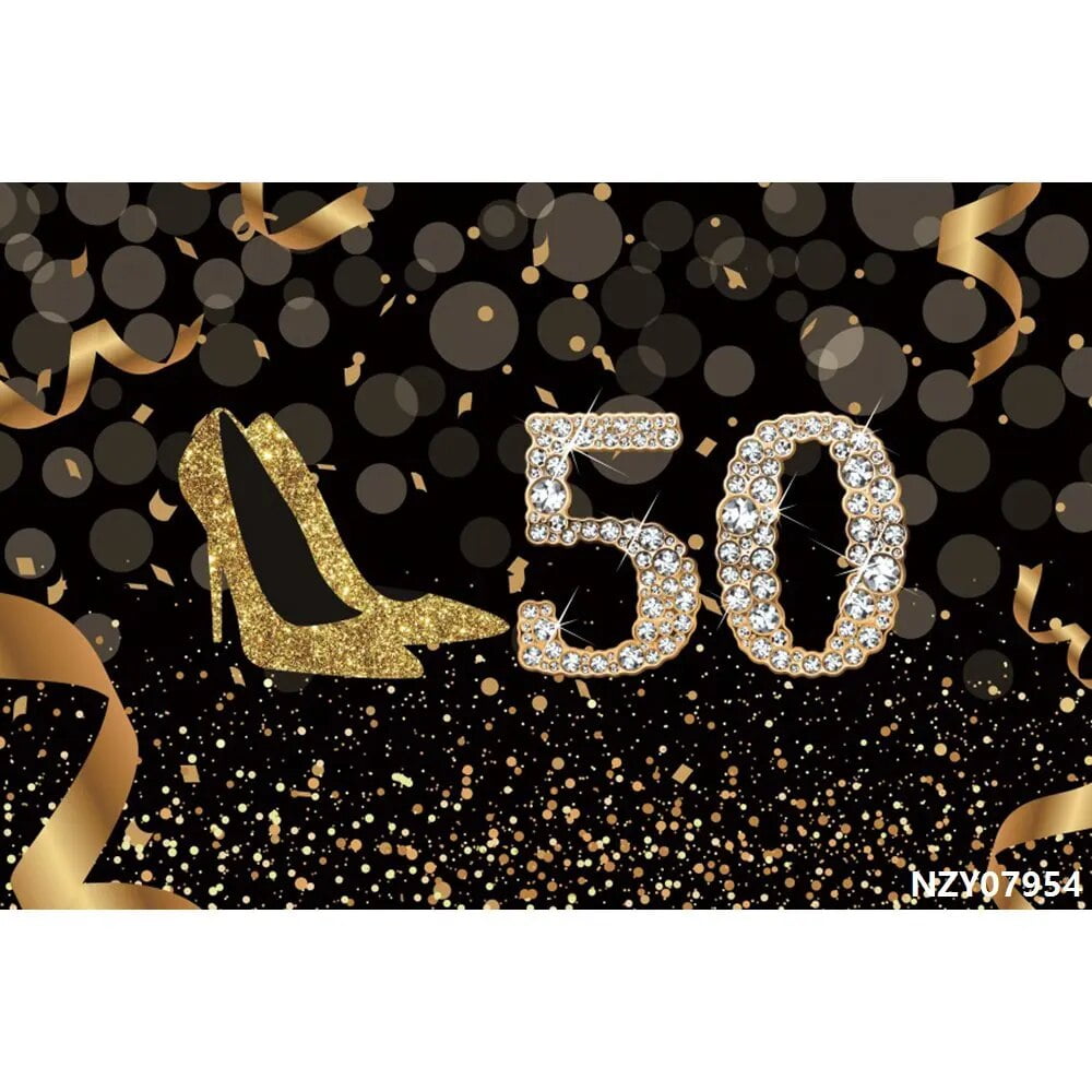 30 40 60 50th Birthday Photophone Balloons High Heels Photography ...