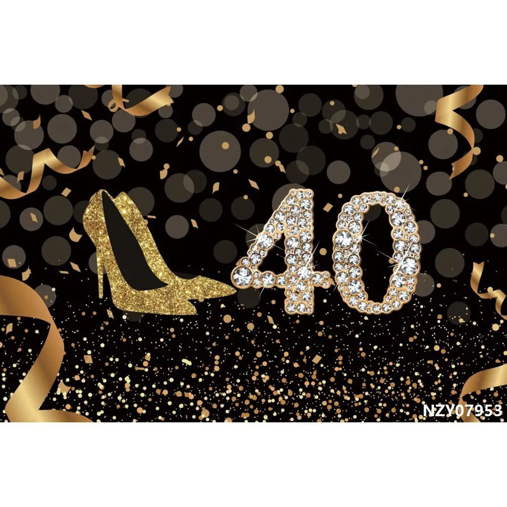 30 40 60 50th Birthday Photophone Balloons High Heels Photography ...