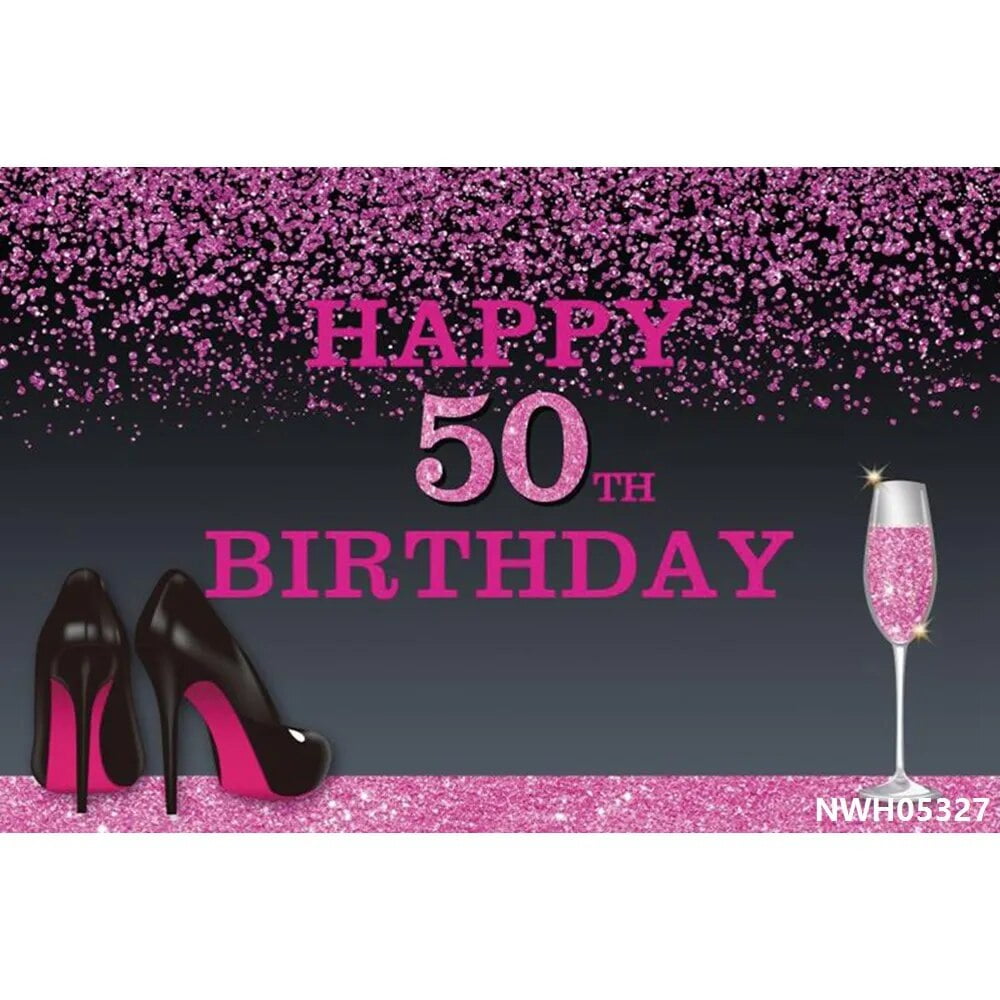 30 40 60 50th Birthday Photophone Balloons High Heels Photography ...