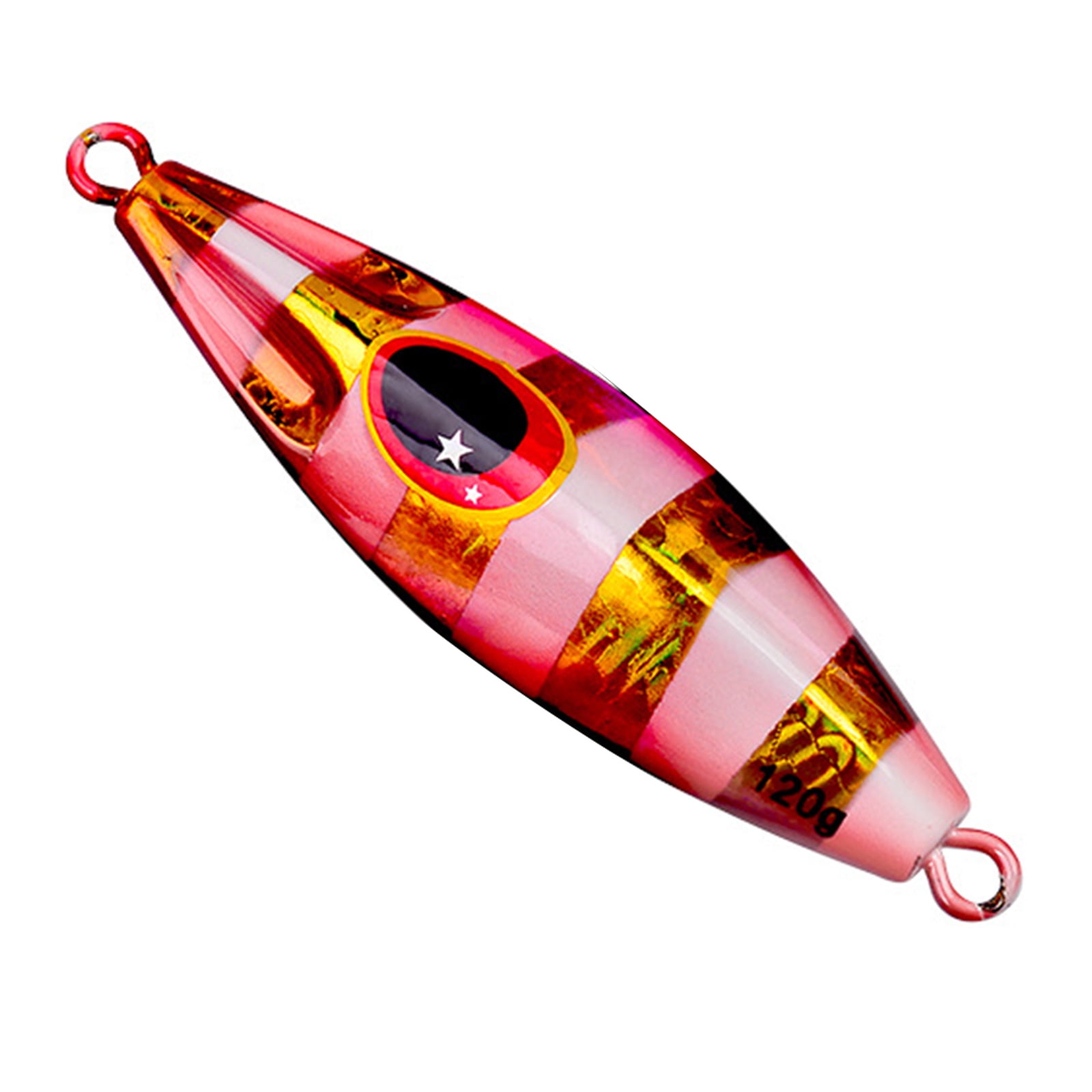 30/40/60/80/100/120G Metal Jigging Spoon Fishing Baits Artificial Hard ...