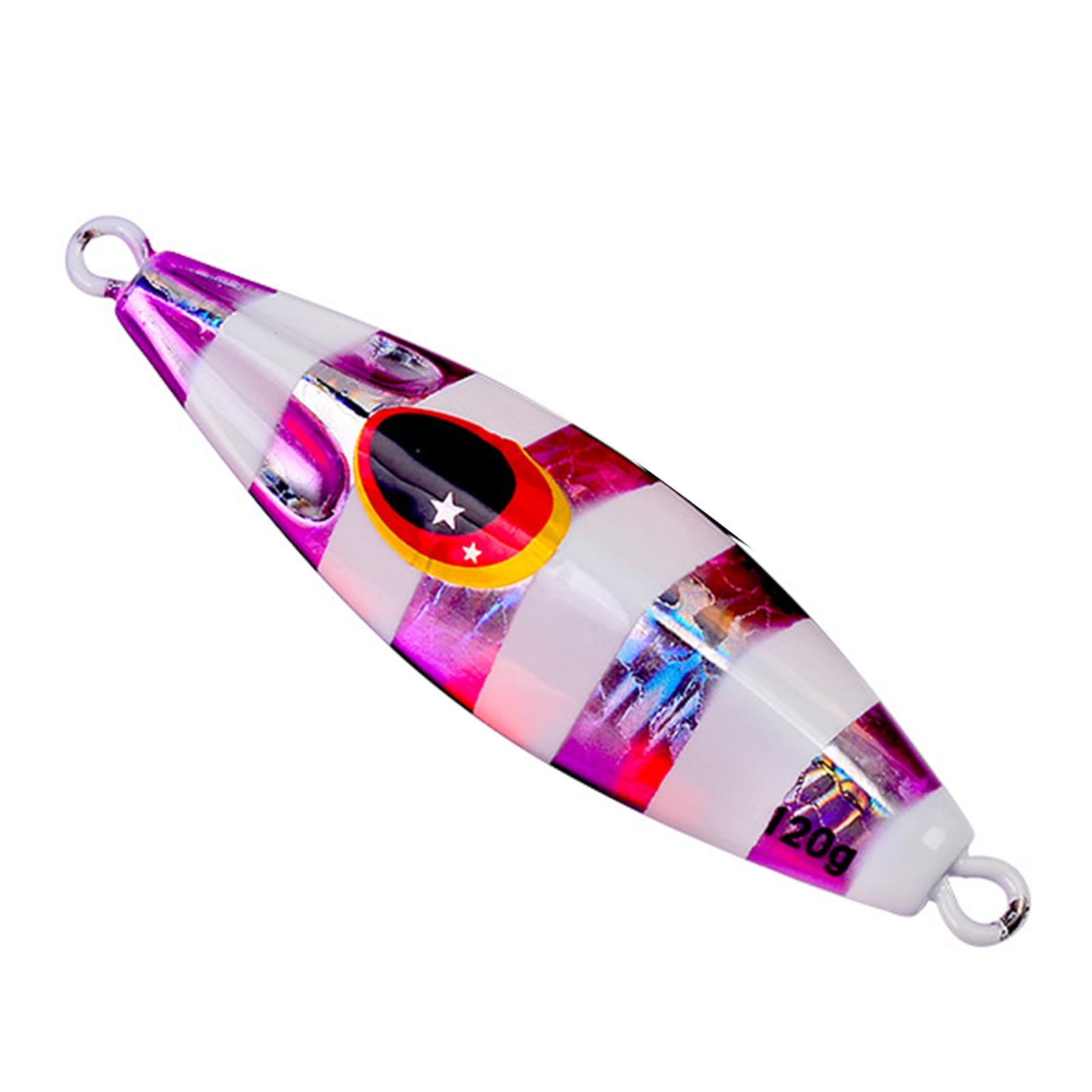 30/40/60/80/100/120G Saltwater Sea Fishing Jigs Artificial Hard Baits ...