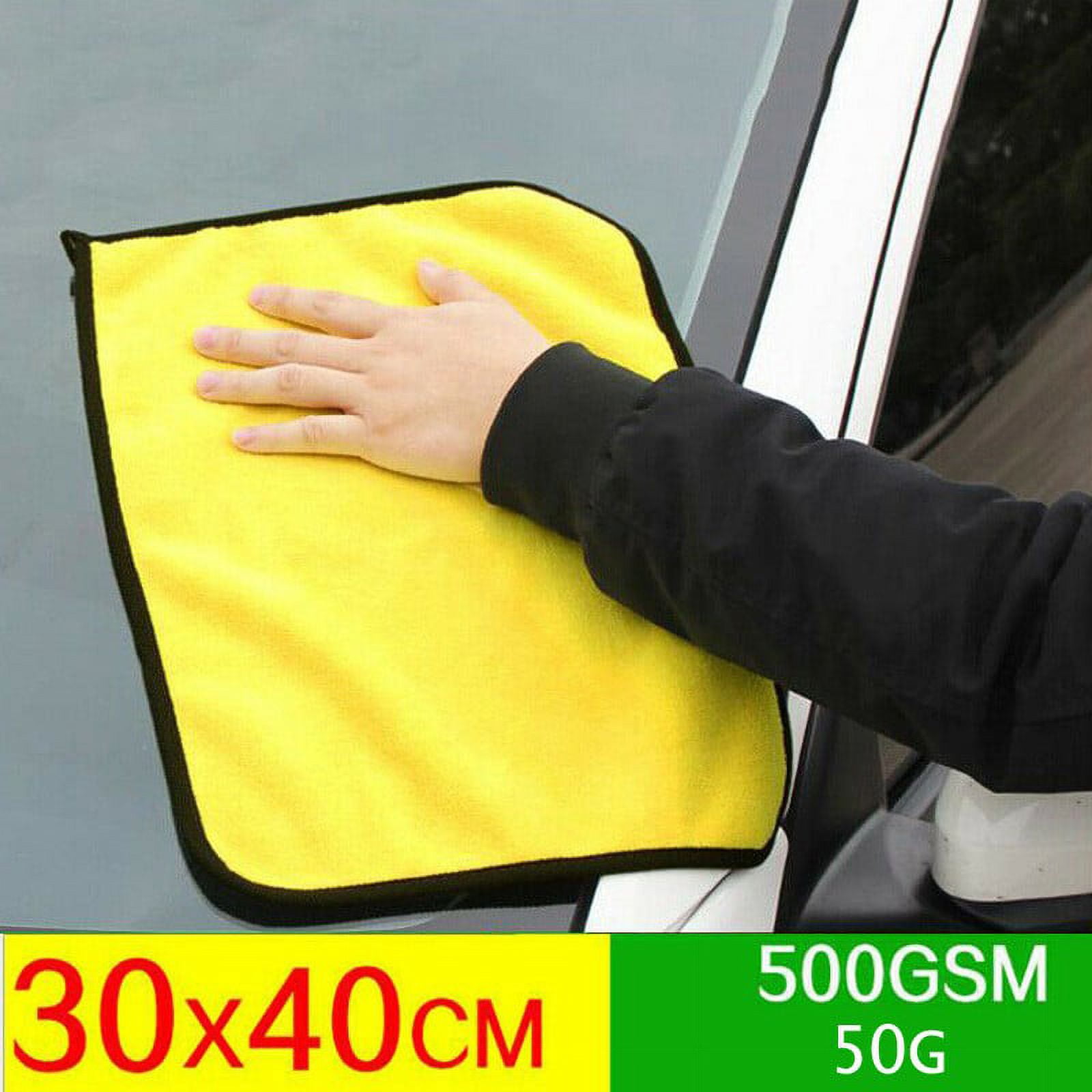30/40/60cm Microfiber Towels Car Drying Wash Detail Polish Towel Car ...