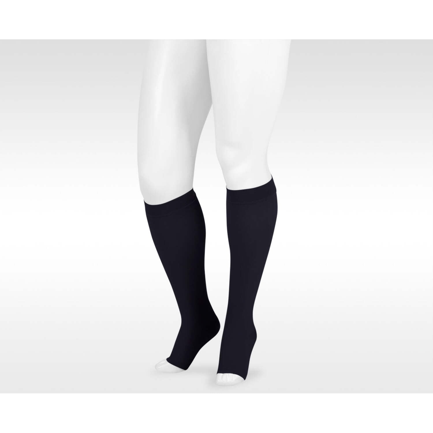 Juzo 3512 Dynamic (Varin) Soft Open Toe Knee Highs w/Sili Dot Band- 30 ...