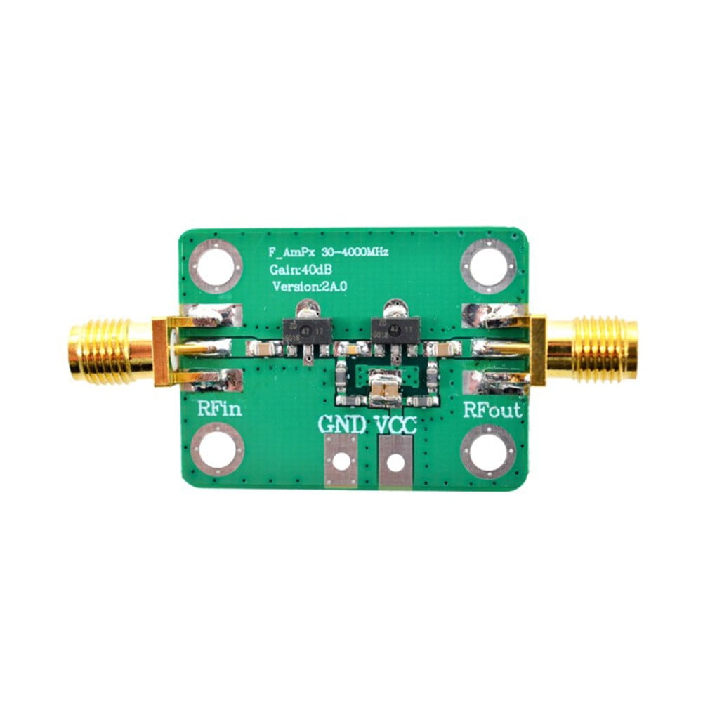 30-4000Mhz Rf Broadband Gain 40Db Rf Amp Module Dc 5V Smile Home ...
