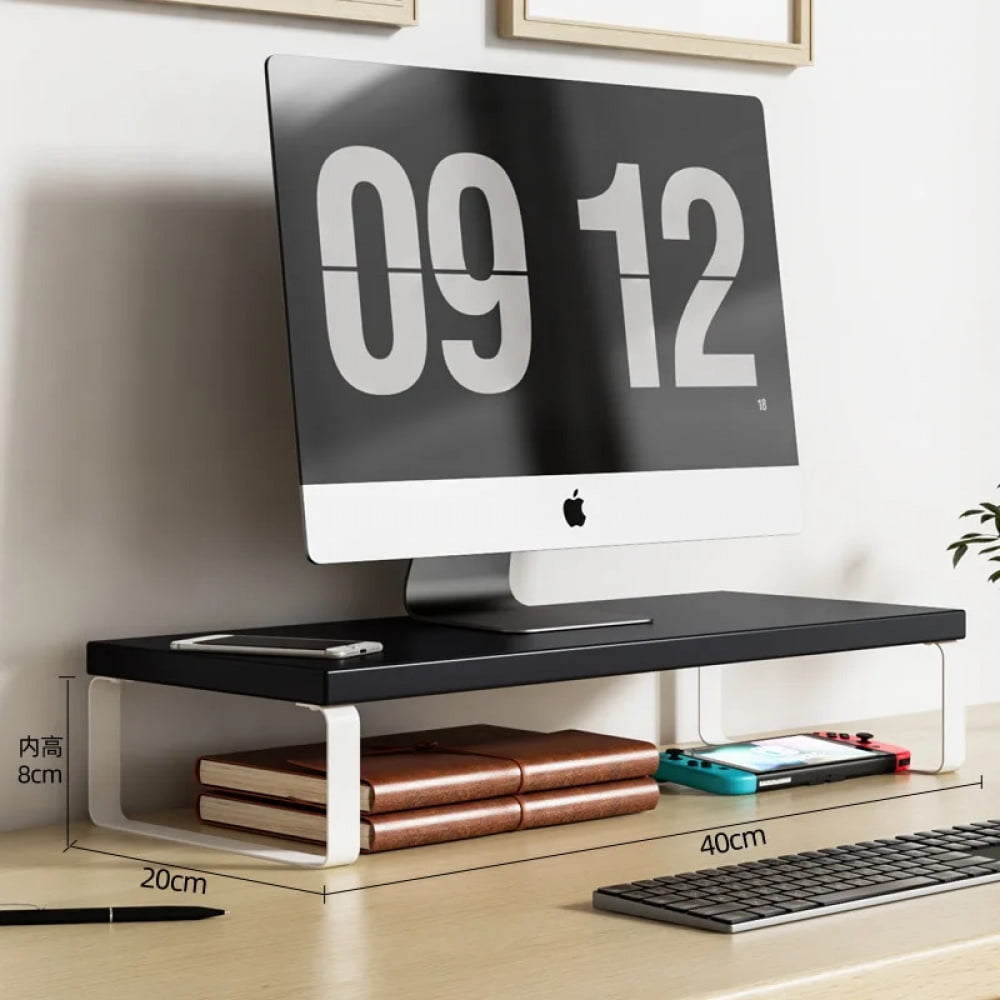 30/40cm Monitor Raising Stand Base Bracket Desktop Computer Heightening ...