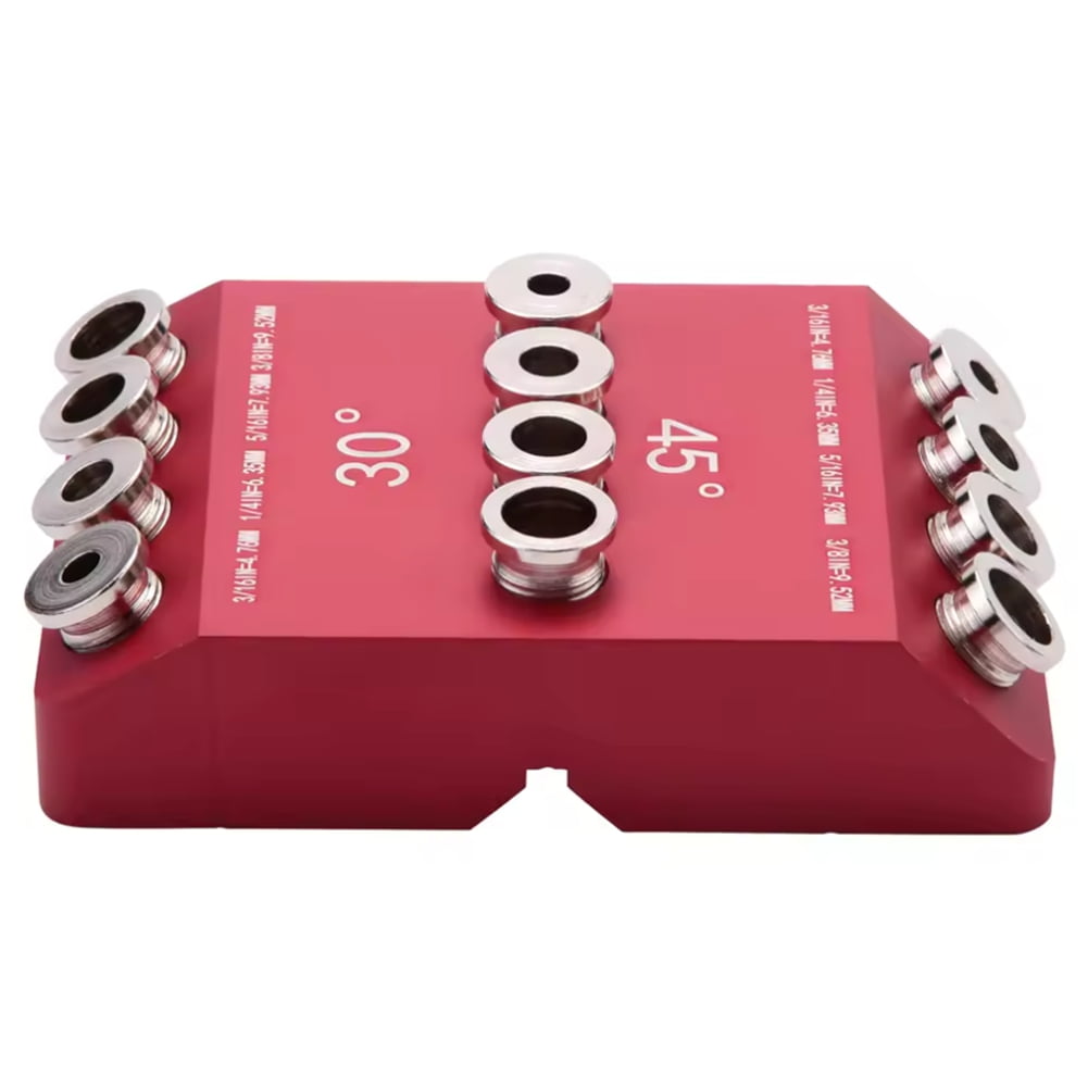 30°/45°/90° Angle Drill Hole Guide Jig for Angled and Straight Hole ...