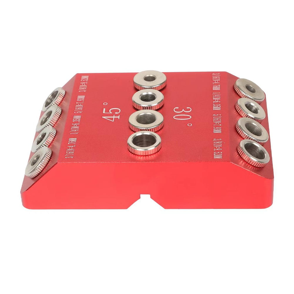 30 45 90 Degree Angle 4 Sizes Drill Hole Guide Jig for Angled And ...