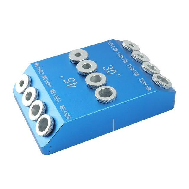 30 45 90 Degree Angled Drill Guide Jig for Cable Railing Lag Screw Kit ...