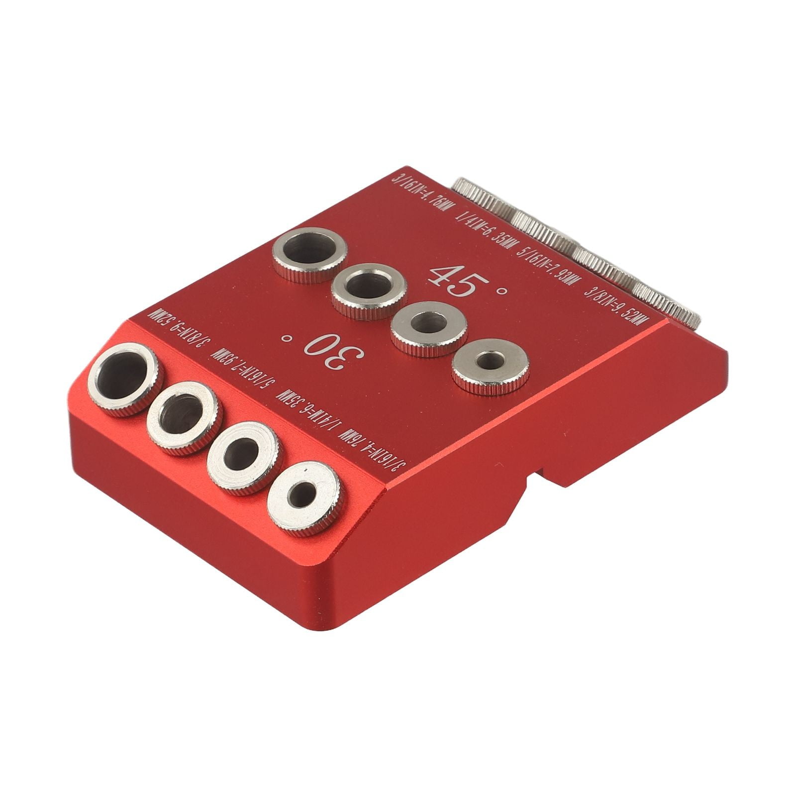 30/45/90 Degrees Angle Drill Guide Set Woodworking Hole Drill Locator ...