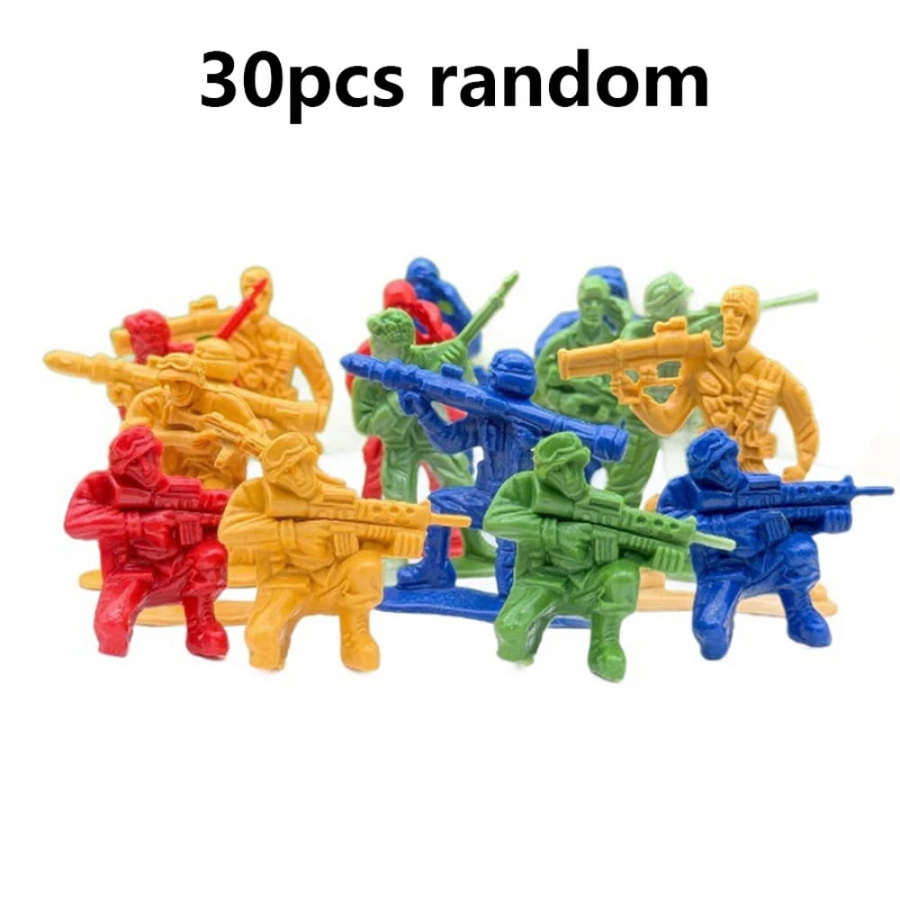 30/48pcs 5cm Military Soldier Miniature Figures Highly Detailed Plastic ...