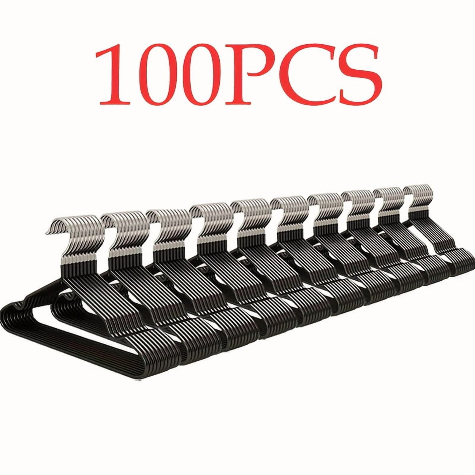 30/50/100 Pack High Manganese Steel Coated Hangers - Non-Slip ...