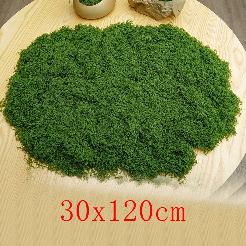 30/50/100g Green Artificial Moss Plant Fake Moss DIY Crafts Grass for ...
