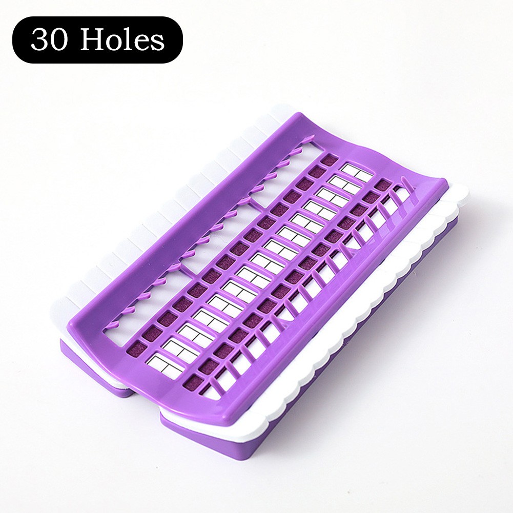 30/50 Positions Thread Holder Cross Stitch Thread Organizer Row Line ...