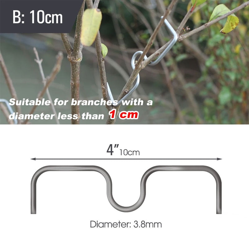 30/50Pcs 4 Size Reusable Branch Limb Spreader Garden Yard Trees ...
