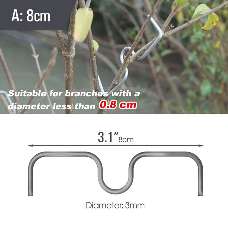 30/50Pcs 4 Size Reusable Branch Limb Spreader Garden Yard Trees ...