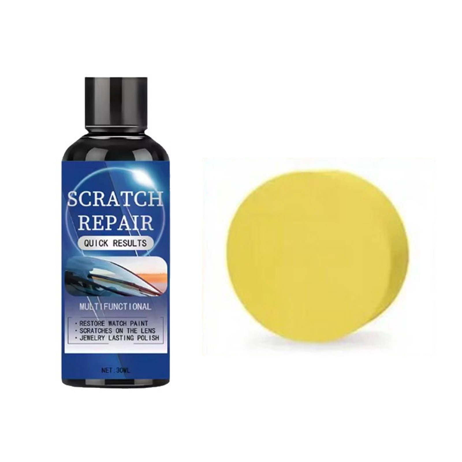 30/50g Car Scratches Remover Waxing with Wipe Sponge Easy to Repair ...