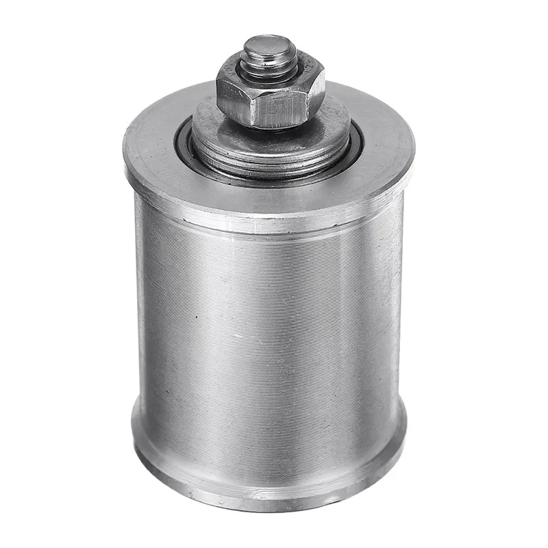 30/50mm DIY Double Bearing Driving Wheel Belt Sander Conveyor Guide ...