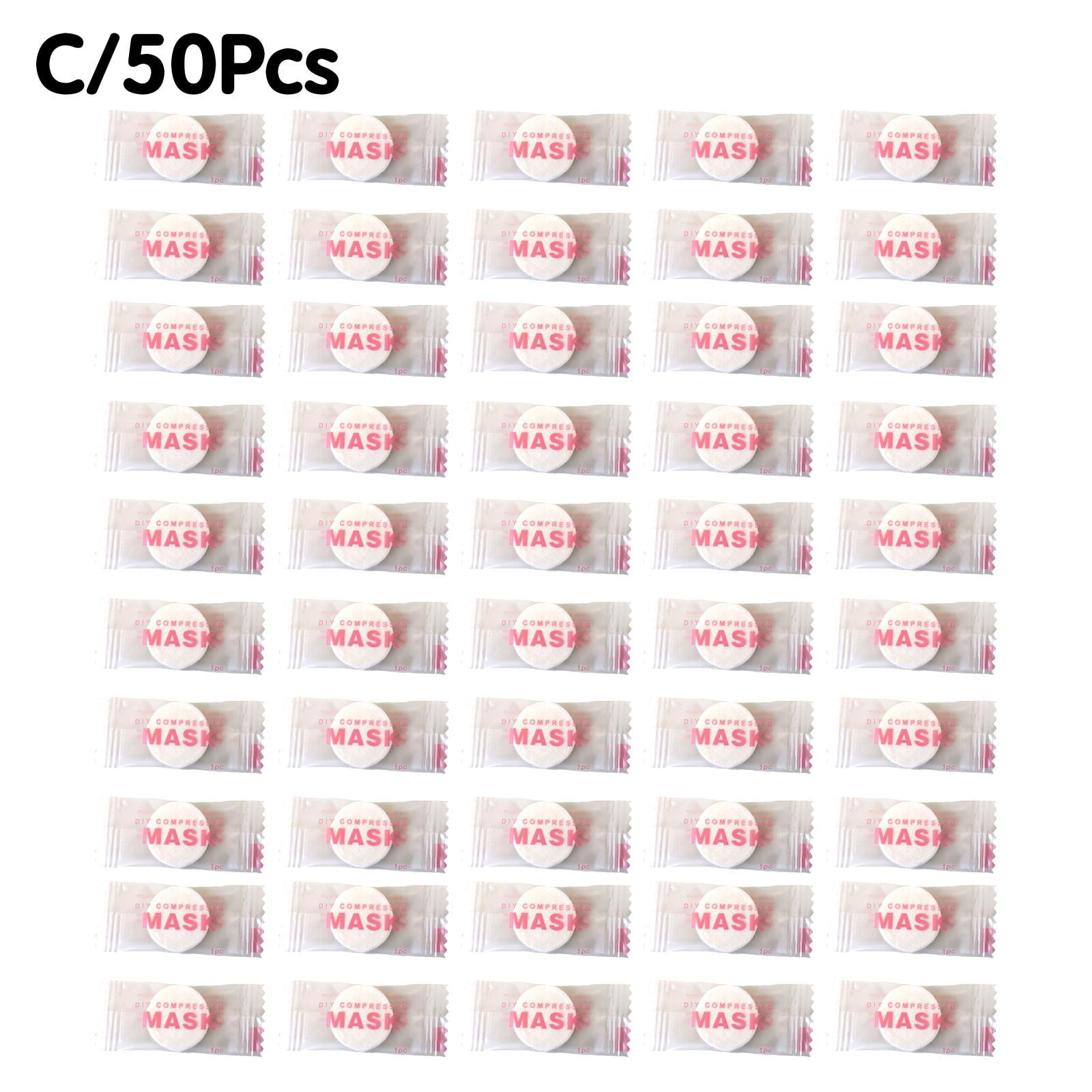 30/50pcs Bag Compressed Face Mask Disposable Facial Skin Care Makeup ...