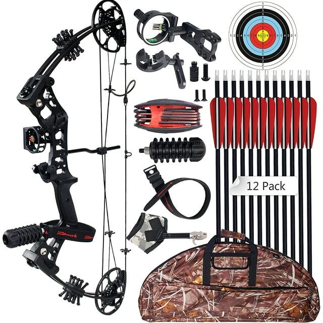 "Sporting Goods: Right-Handed Adult Compound Bow, 30-55lbs, 24""-29.5 ...