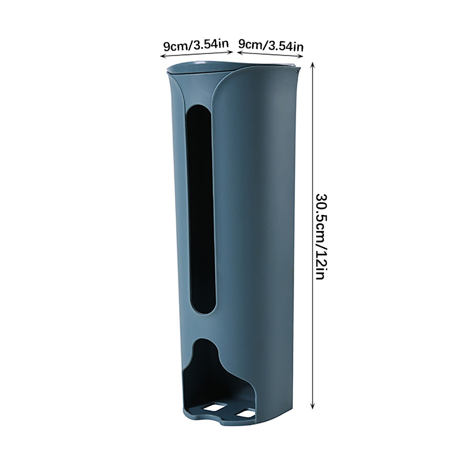 30.5Cm Garbage Bag Storage Box Kitchen Plastic Bag Collector Wall ...