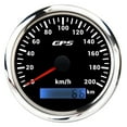 30/60/120/200KM/H Car GPS Speedometer Gauge With GPS Antenna 7 Color Backlight Fit For ...