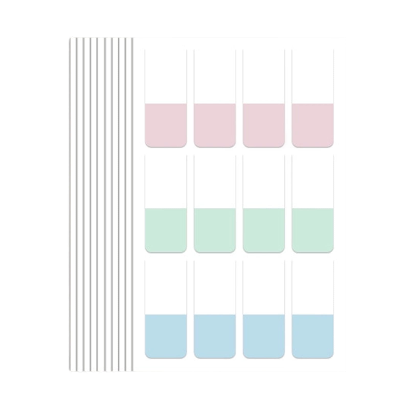 30/60/120Pcs Colored PET Label Repositionable Writable Adhesive Note ...