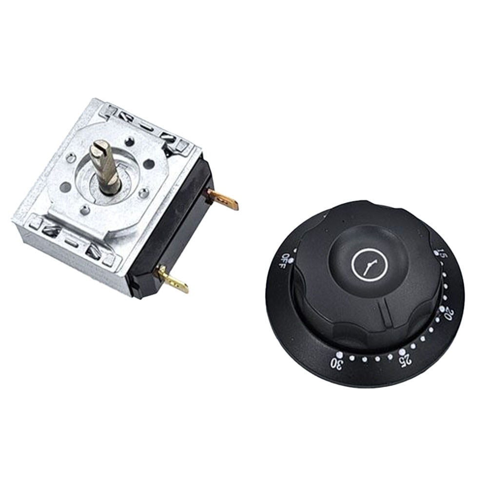 30/60/90/120Min Knob Timer Switch With Bell For Cabinet Microwave Oven ...