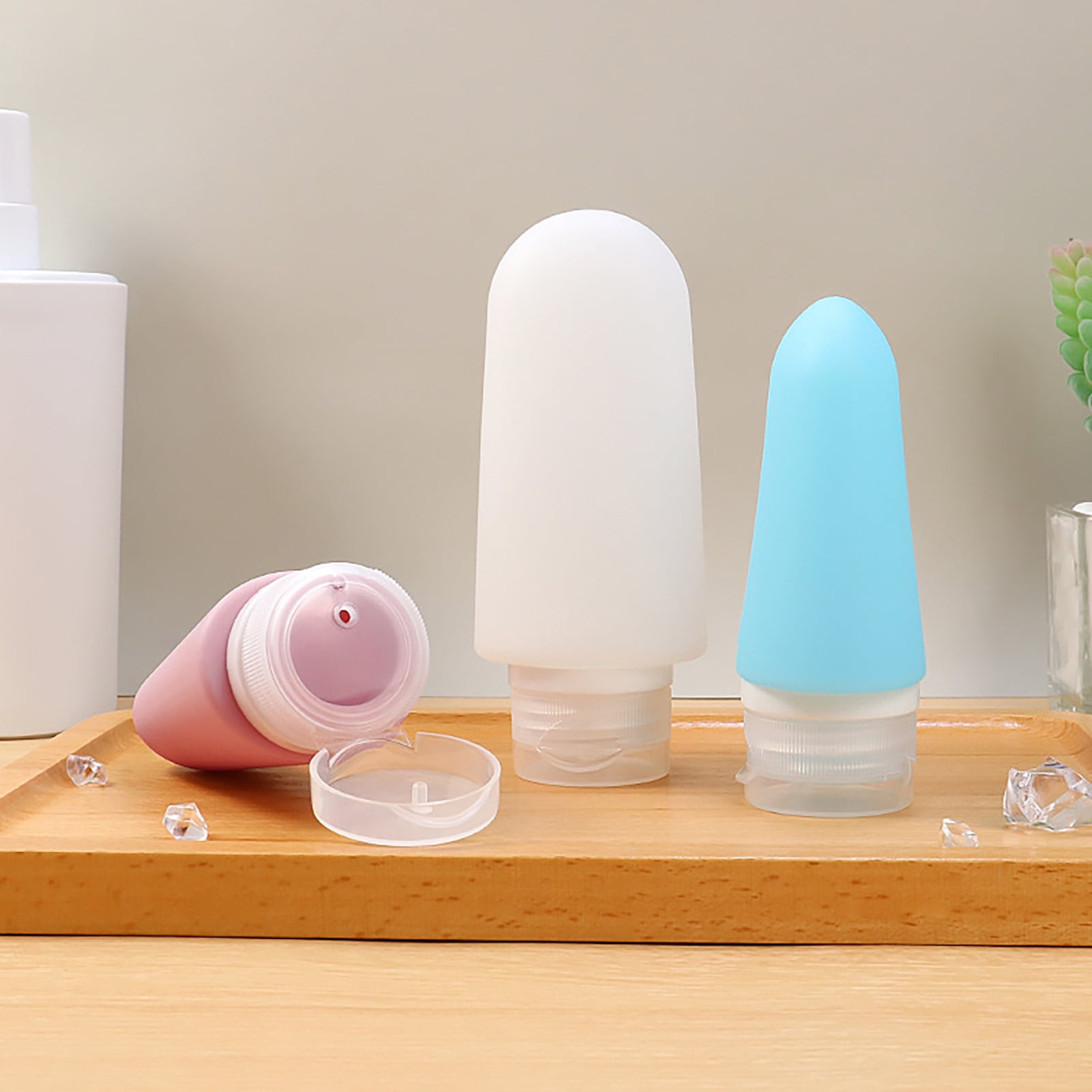 30/60/90ml Leak-proof Multi Volumes Portable Empty Lotion Bottle Facial ...