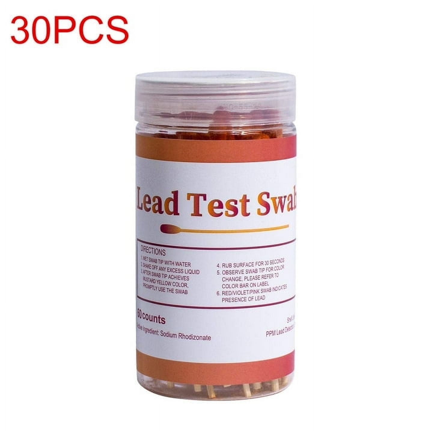30/60 Pcs Lead Test Kit, Instant Lead Paint Test Kit High-Sensitive ...