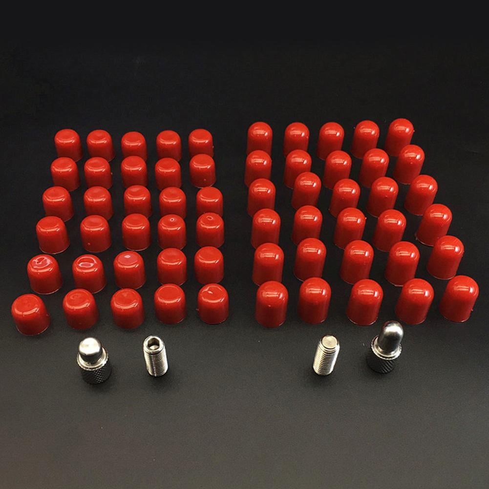 30/60Pcs Dent Removal Rubber Tips Dent Repairs Tools Rubber Top Cap ви ...