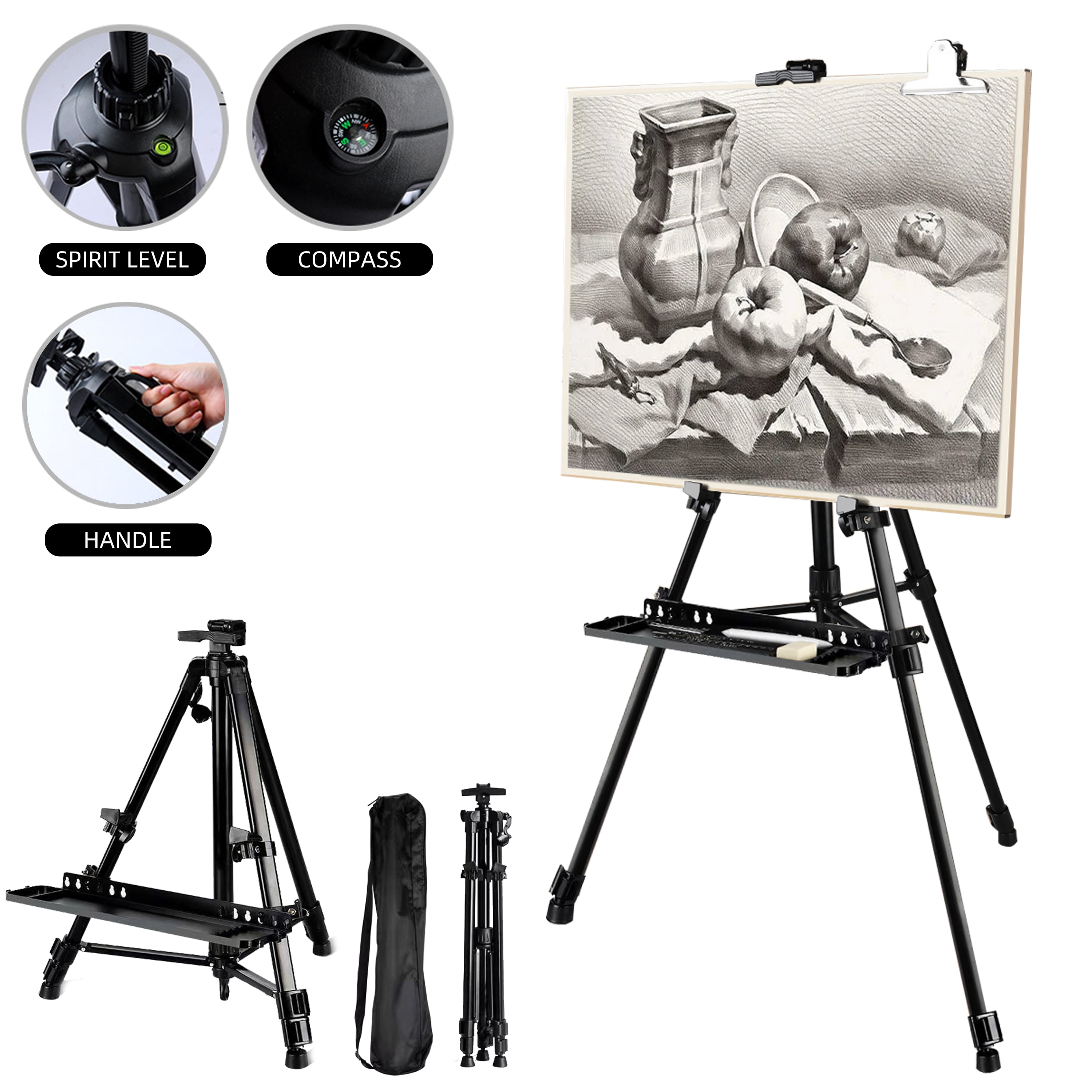 30''-63'' Adjustable Artist Easel Stand,Display Easel Stand,Ultra ...