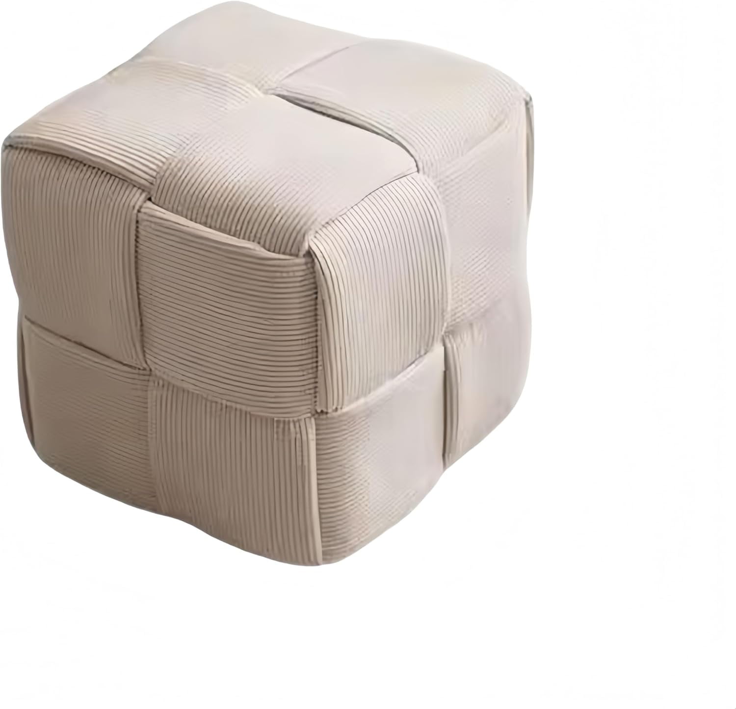 30.7-Inch Wide Upholstered Ottoman Coffee Table Foot Rest with Sturdy ...