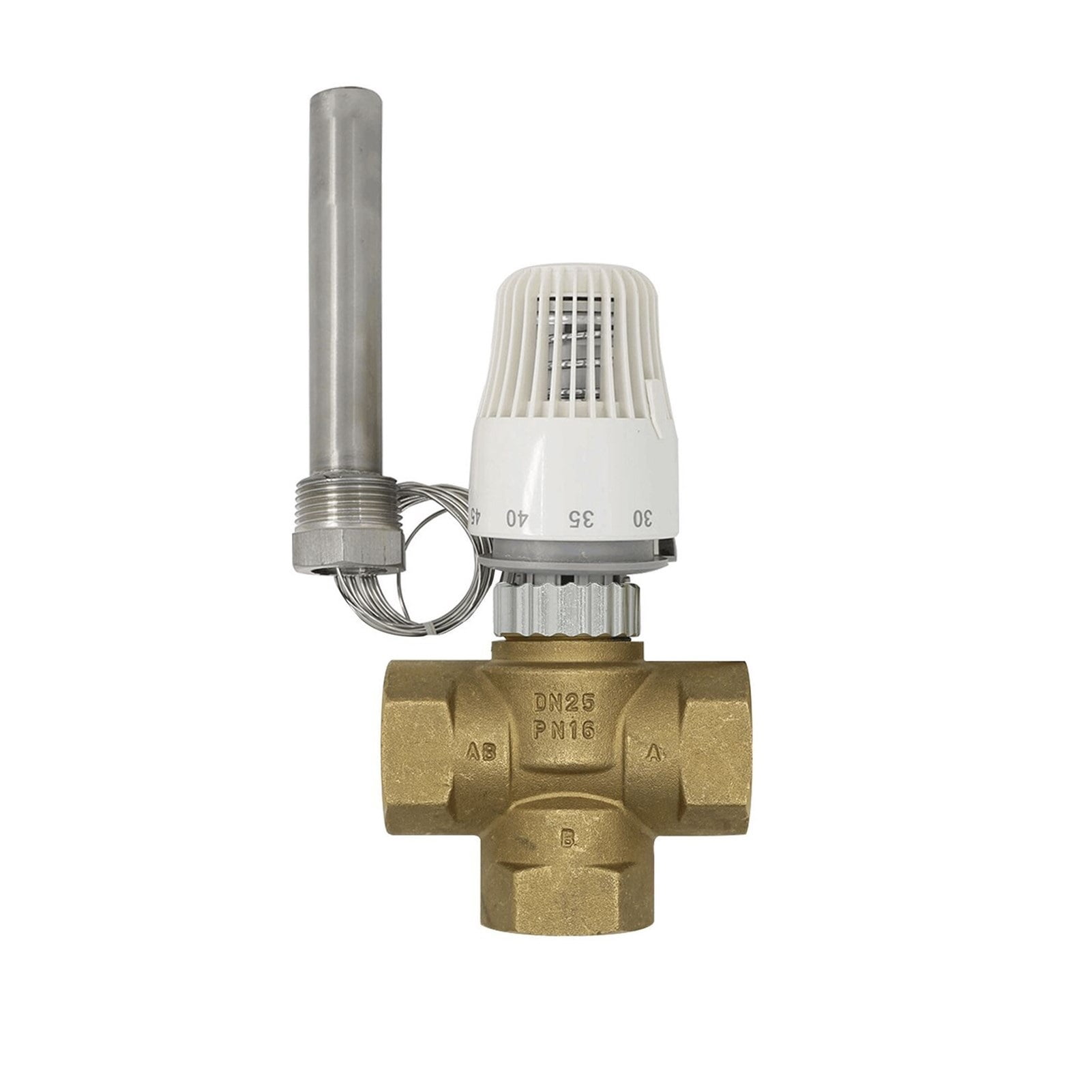 30-70 Degree Control Floor Heating System Thermostatic Radiator Valve ...