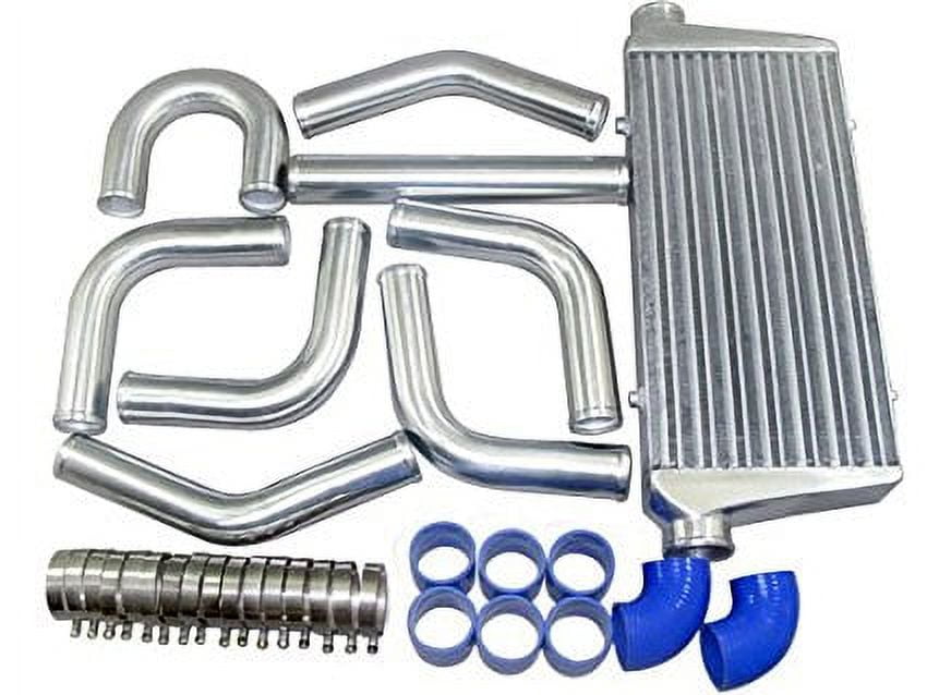 30.75x11.75x3 inch Intercooler + 3 inch PIPING Kit ECLIPSE MUSTANG ...