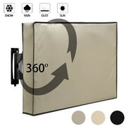 "Storm Shell 65"" Outdoor Hard Shell TV Cover: Weatherproof, UV ...