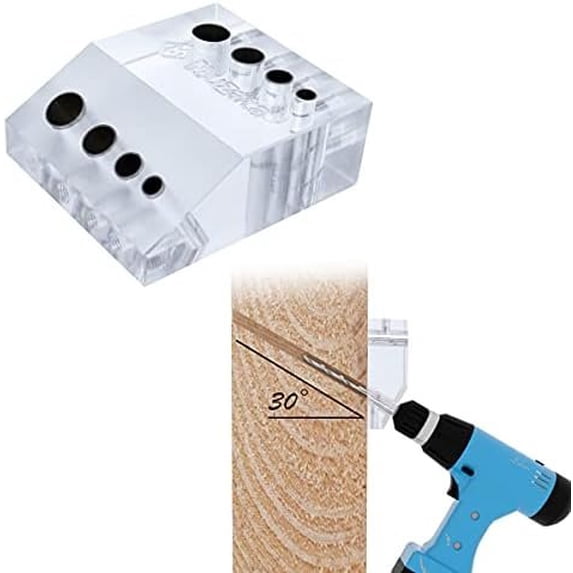 30 90 Railing Angle Drill Guide Jig Visible Drilling Template 4 Sizes ...