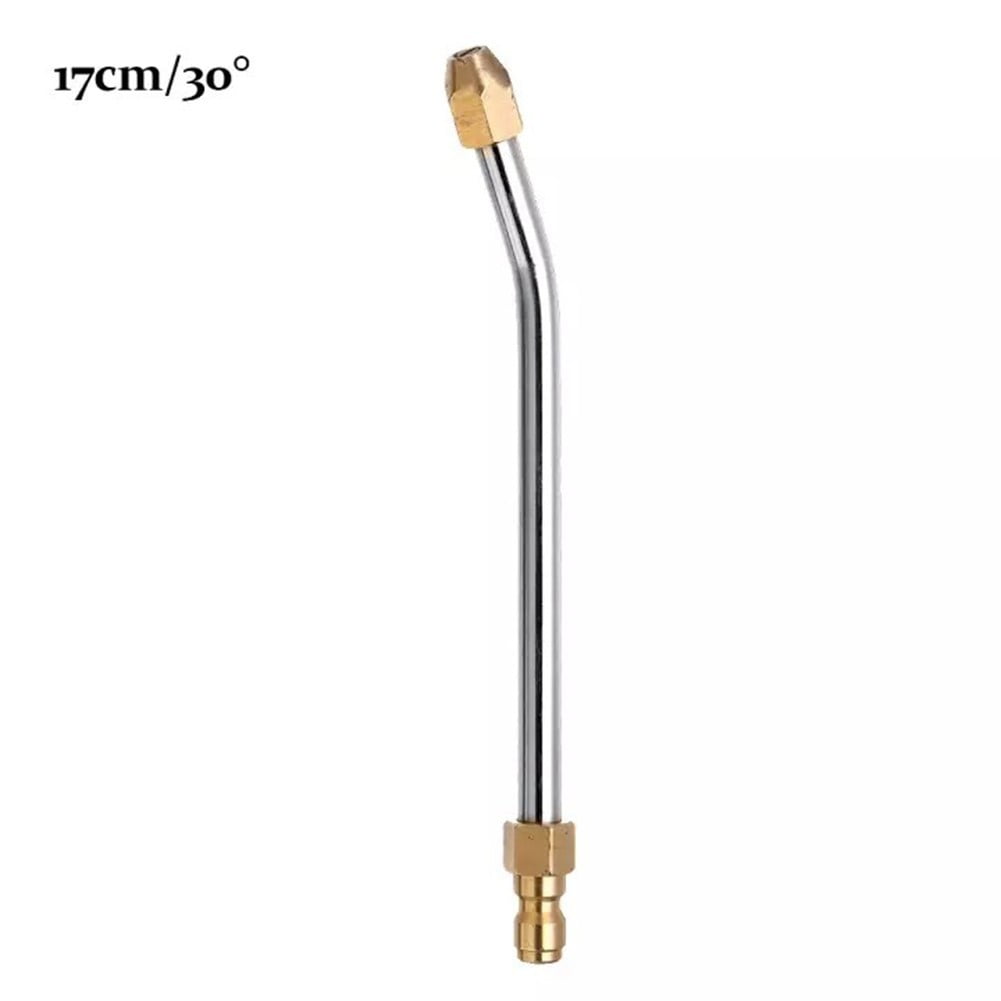 30° /90° /U-Shape Pressure Car Washer Angled Lance Extension Spray Wand ...