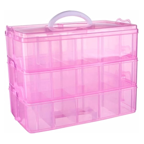 30 Adjustable Compartments Washi Tape Box Organizer Storage,Divider ...