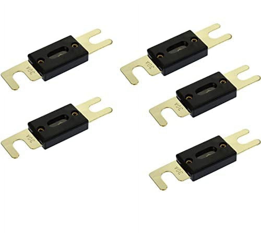 30 Amp ANL Inline Fuse Car Audio for Fuse Holder (5 Pack) - Walmart.com