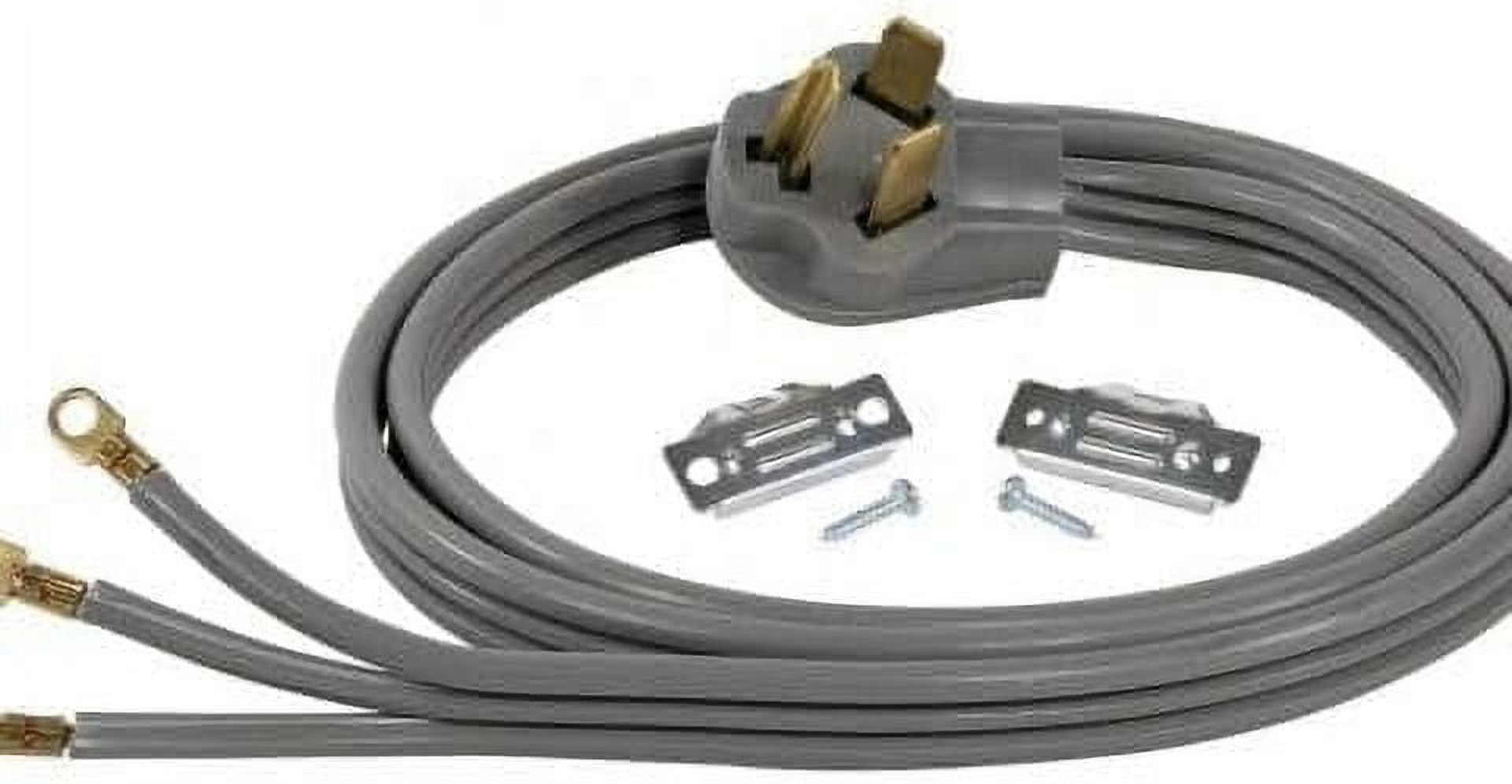 Amp Up 30 Amp Dryer Appliance Cord 10/3 Gauge 6ft Length Gray SRDT Extension Cord - Walmart.com
