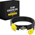 30 Amp Generator Cord, L6-30 Extension Cord, L6-30R, L6-30P, Generator ...